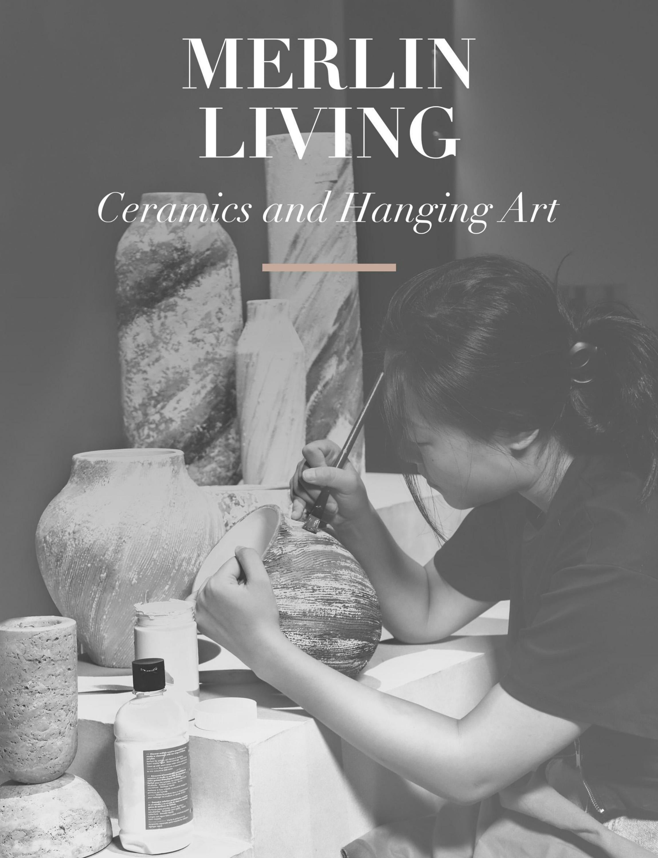 Merlin Living 经典陶瓷 2024 Painting Ceramic_集书网